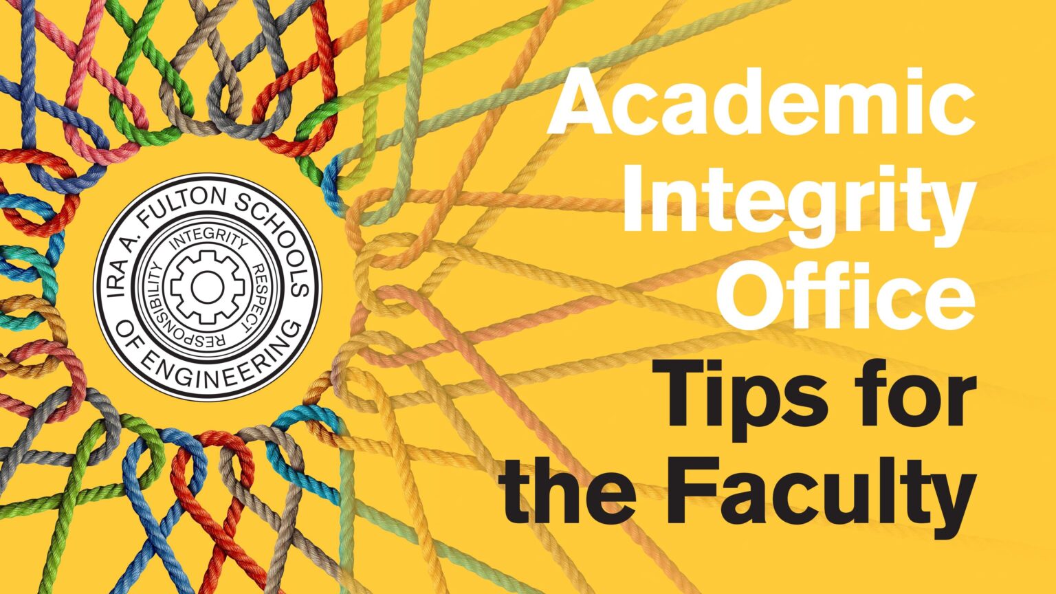 Academic Integrity Office Tips for the Faculty: Course Culture - In the ...