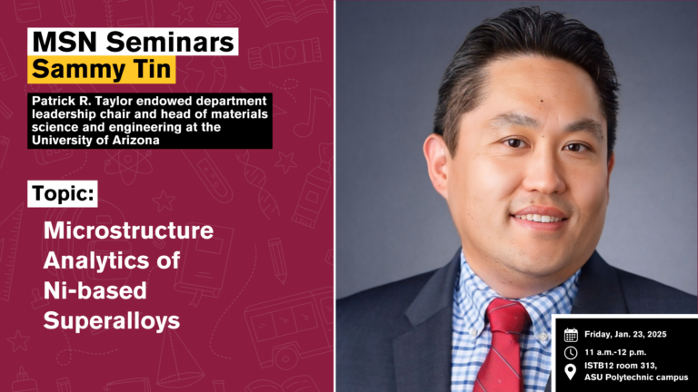 Attend a seminar on the microstructure analytics of Ni-based ...